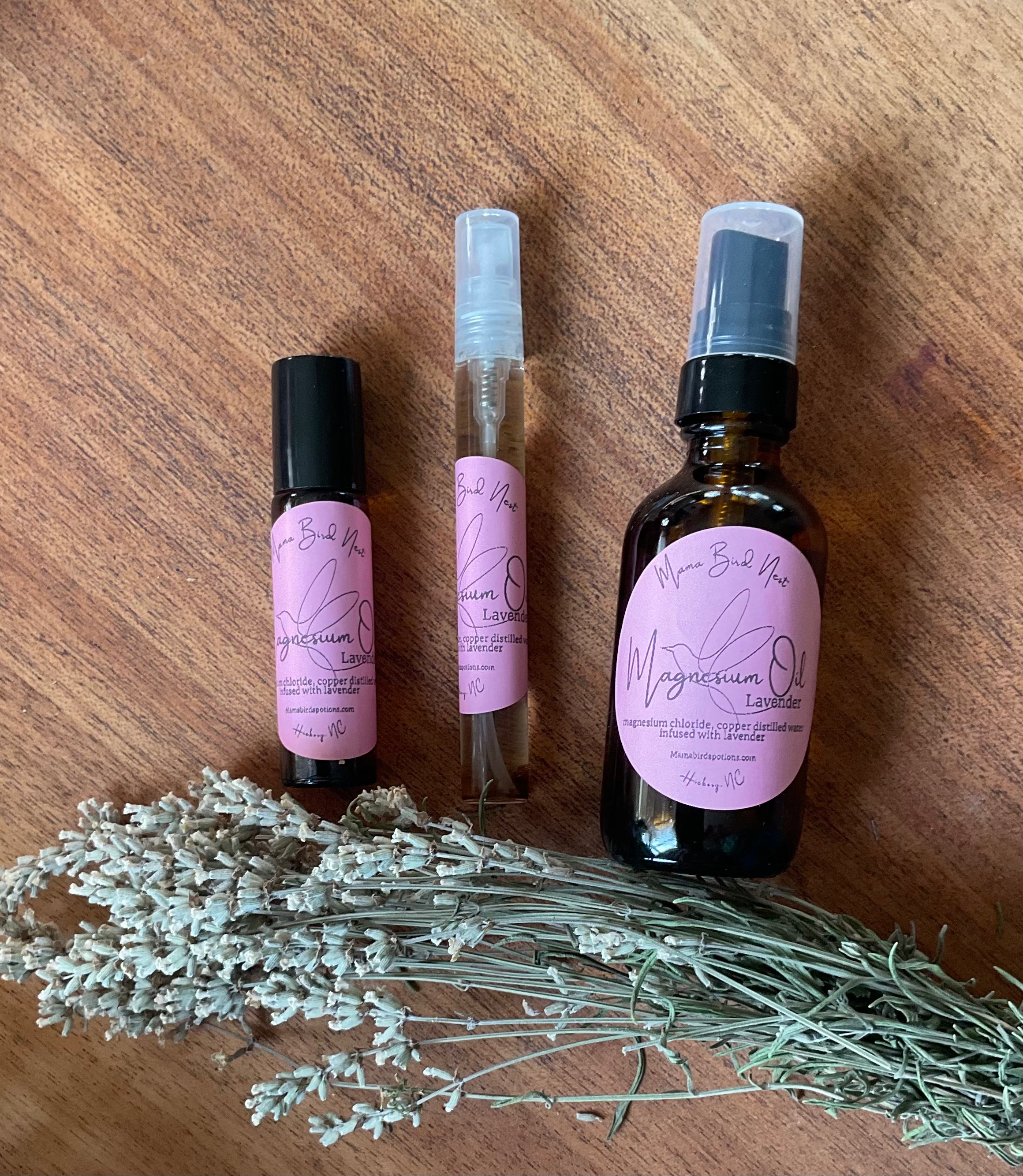 Magnesium Oil -Lavender – Mama Birds Nest